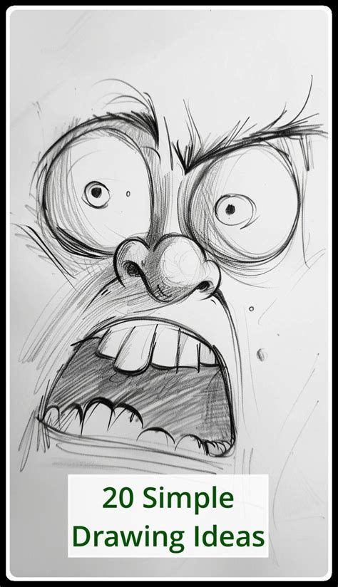 These 20 Simple Drawing Ideas Are Perfect For A Creative Boost 79 Cartoon Drawings Sketches