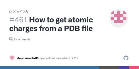 how to get atomic charges from a pdb file · issue 461 · prody prody