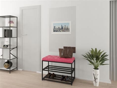 Банкетка полиця для взуття обувниця відкрита від виробника Drevogoods у стилі Лофт Loft