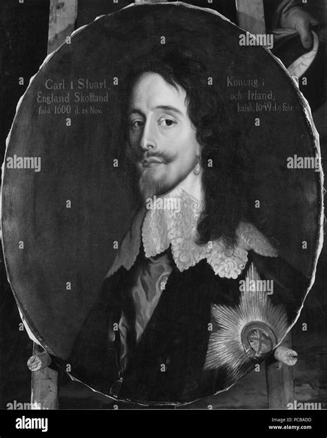 73 Portrait Of King Charles I Of England Nationalmuseum 15867 Stock