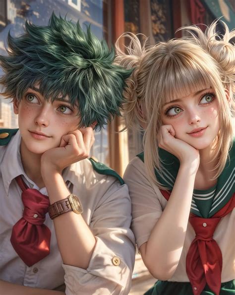 Deku Toga Toga Character Inspiration Manga Boy