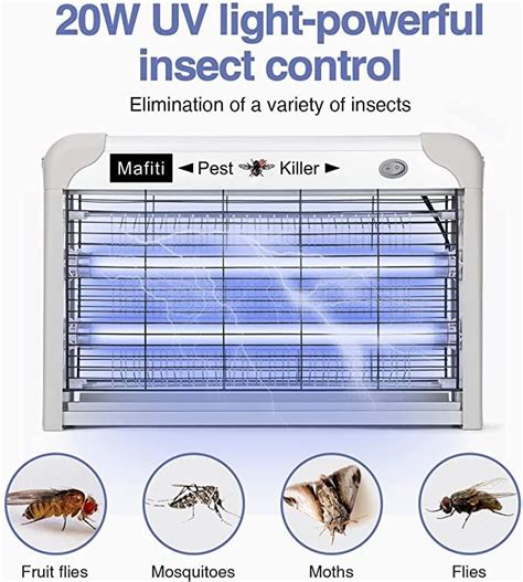 Mafiti Bug Zapper Fly Traps Indoor Electric Mosquito Zapper Fly Killer