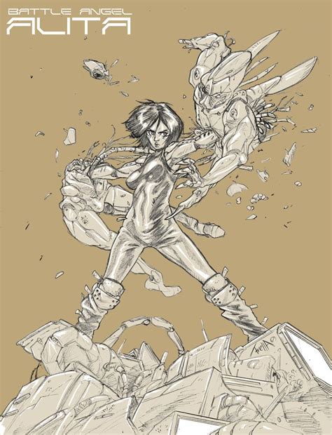 Pin On Alita Battle Angel Manga