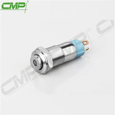 CMP Mm No Latching Metal Mini Illuminated Push Button Switch Mm Illuminated Switch And