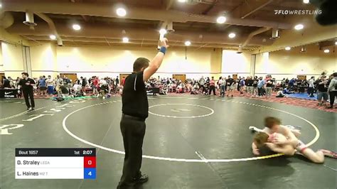 74 Kg Consi Of 32 2 Dylan Straley Legacy Elite Wrestling Club Vs