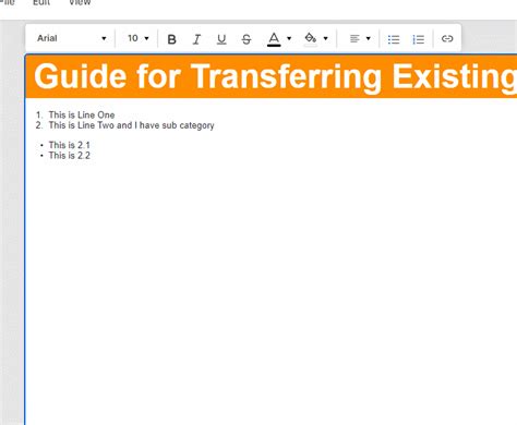 Dashboard How Do I Continue Numbering List When I Made A Bulleted List In Between Numbers