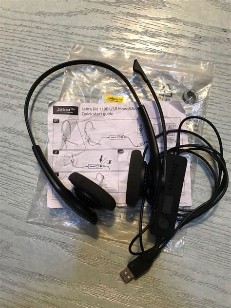 Jabra Biz Headset Audio Headphones Headsets On Carousell