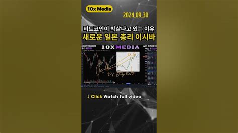 이시바 총리 때문에 비트 박살났다 알트코인 비트코인 리플 이더리움 트럼프 차트분석 매매전략 중국 엔화 하락장 미증시 나스닥 엔비디아 Youtube