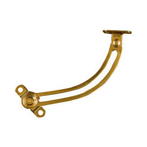 National Hardware N208 645 Friction Lid Support Steel Brass 5 In L