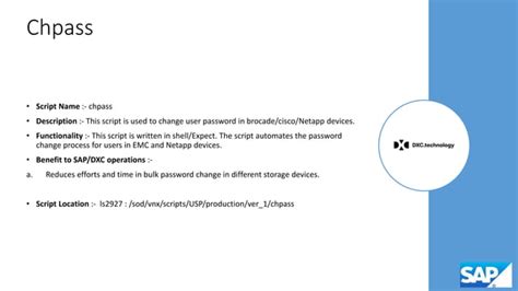 Sap Dxc Scriptautomationpresentation Ppt