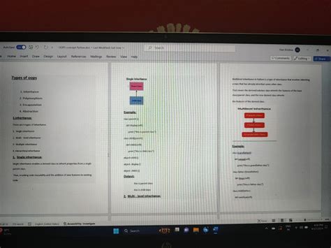 Regimadugula Hari Krishna On Linkedin Task 32 Prepare Document On Oops