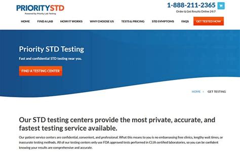 Priority STD Testing Review Is Prioritystdtesting Com Legit