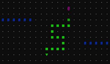 GitHub Kuper ConsoleSnakeGame Snake Game Rendered In The Terminal