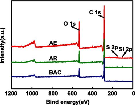 XPS General Spectrum Of The Samples Download Scientific Diagram