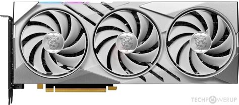 MSI RTX 4060 Ti GAMING X SLIM WHITE 16 GB Specs | TechPowerUp GPU Database