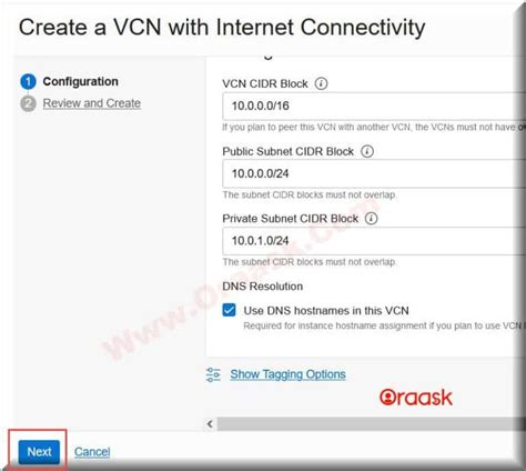 How To Create Vcn In Oci Step By Step Oraask