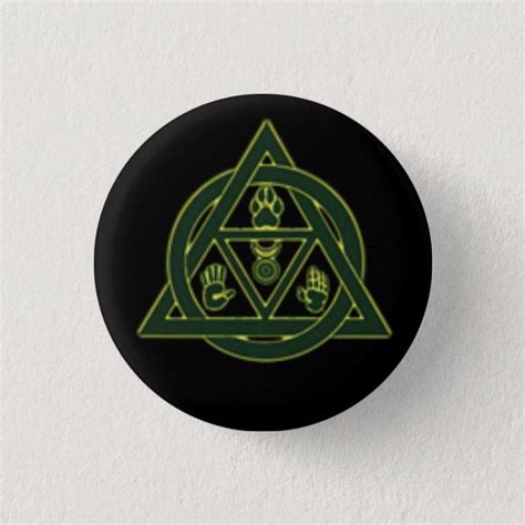 Theta Delta Therian Otherkin Pin Lobos