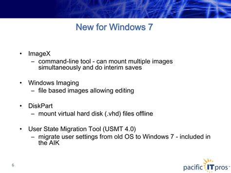 Ppt Windows 7 Deployment Overview Powerpoint Presentation Free