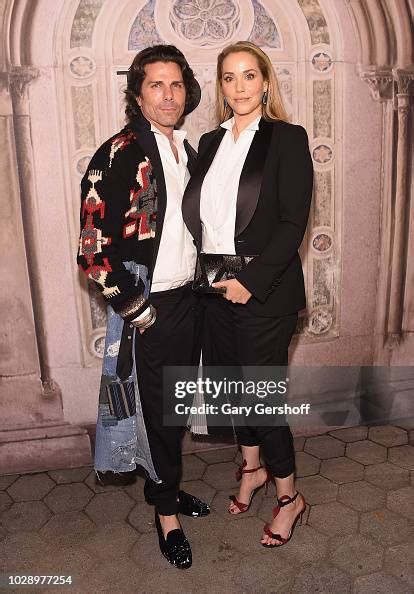 Greg Lauren And Elizabeth Berkley Attend The Ralph Lauren 50th News