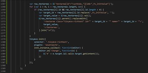 Replace Netsuites Native Rich Text Editor With Tinymce Netsuite