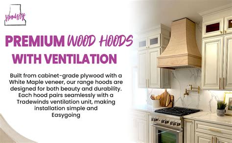 Hoodsly Curved Range Hood 375 W X 36 H Handcrafted