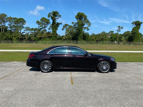S550 Ruby Black Metallic Used 2015 Mercedes Benz S Class S 550 4matic