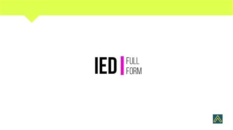 Full Form Of Ied Youtube Full Form Of Ied Youtube