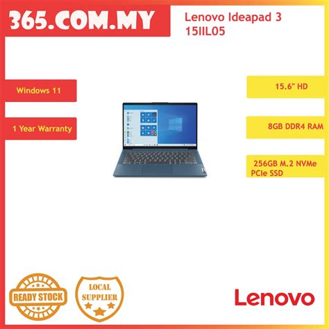 Lenovo Ideapad Iil I Gb Gb Intel W Hs Shopee Malaysia