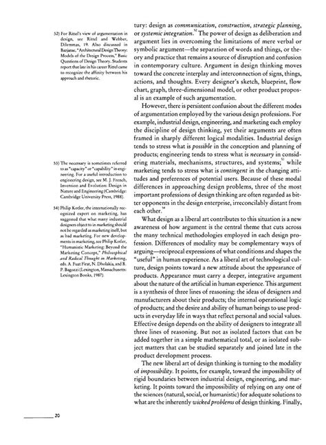 Wicked Problems In Design Thinking Page 20 Analysis