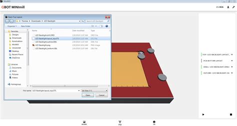 Software Pcb Open Qbot Minimill Desktop Cnc Router