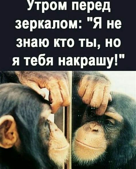 Утром перед зеркалом Я не знаю кто ты но я тебя накрашу - выпуск №1425723