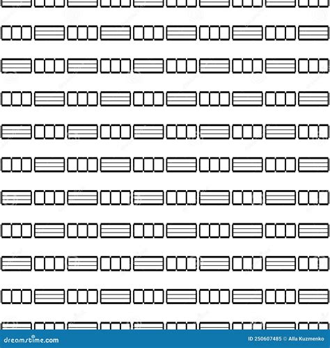 Abstract Geometric Black And White Seamless Pattern For Web Page Textures Card Poster Fabric