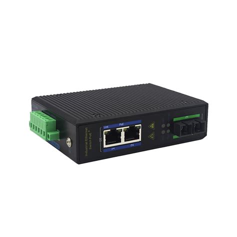 Gigabit 1 Optical 2 Electrical Industrial Grade Poe Switch Qianlue