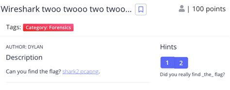 Picoctf Wireshark Twoo Twooo Two Twoo By Lunatix Medium