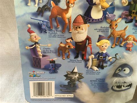 Vintage Rudolph The Red Nosed Reindeer Figures Etsy