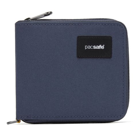 Pacsafe Rfidsafe Rfid Blocking Zip Around Wallet Coastal The Planet