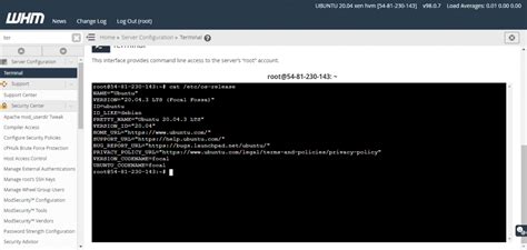 how to install whm and cpanel on ubuntu 20 04 lts linux linuxshout