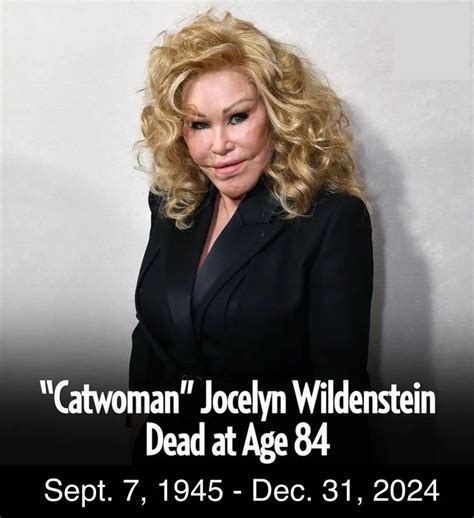 Viral Rip Jocelyn Wildenstein 1945 2024 Jocelyn Wildenstein Was A
