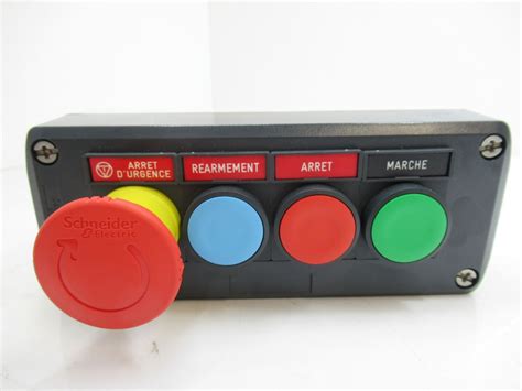 Schneider Emergency Stop Button With Casing Pcm Surplus World