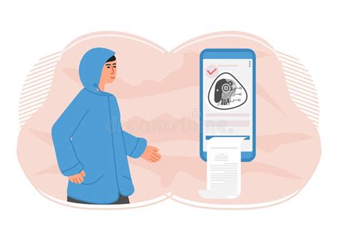 Neural Network Artificial Intelligence Bot People Stock Vector