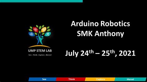 Stem Online Arduino Robotics Programming 202115 Smk St Anthony Ir