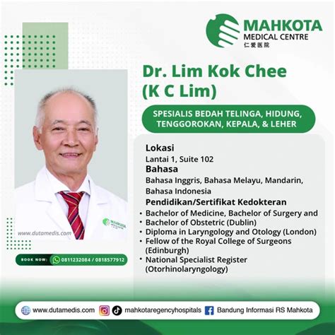 profil dr lim kok chee duta medis
