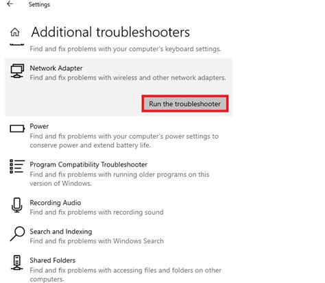 Windows 10에서 네트워크 연결 문제를 해결하는 방법