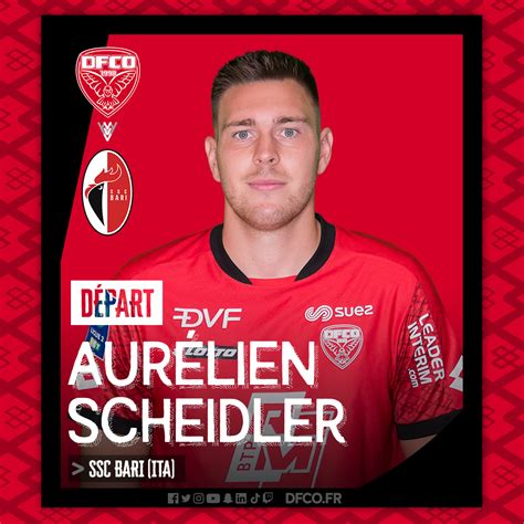 Aurélien Scheidler Transféré Au Ssc Bari Dfco