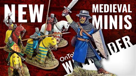 New Medieval Miniatures Perfect 28mm Plastic Kits For Crusades