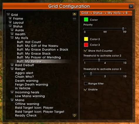 How To Set Up Grid Wow Wilson Obblet
