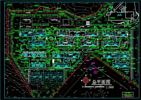 某小区6层住宅楼施工组织设计（含cad图纸横道图和施工总平面图说明书及工程量计算） Zip 图海文库