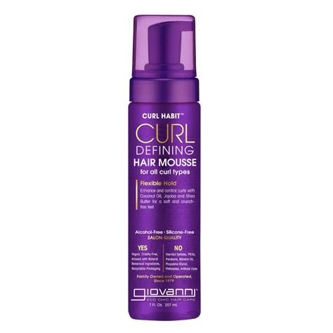Curl Habit Curl Defining Hair Mousse Curlyholic