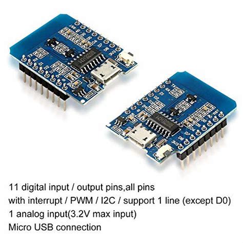 Getuscart Organizer Esp8266 Esp 12 Esp 12f Nodemcu Mini D1 Module