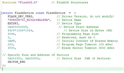 mdk下针对stm32h750的下载算法制作 ram for algorithm下载 csdn博客